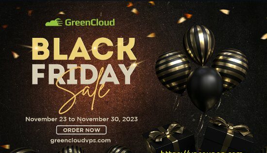 GreenCloud Black Friday 2023 Deals - Up to 40% Off VPS Hosting