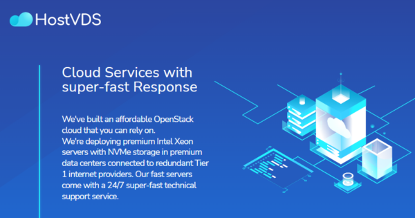HostVDS Cloud VPS Hosting offers from $0.99/month - VN Coupon