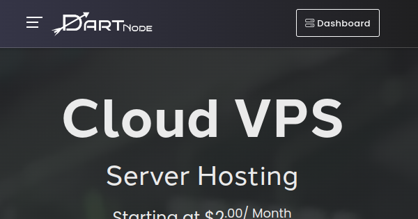 DartNode - VPS from $2/month - 20% Off Coupon - VN Coupon
