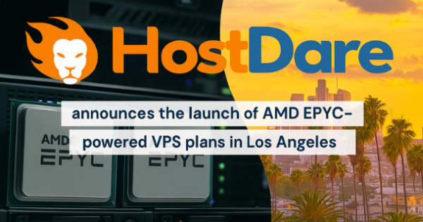 HostDare - Exclusive VPS Deal in Los Angeles from $12.60/year